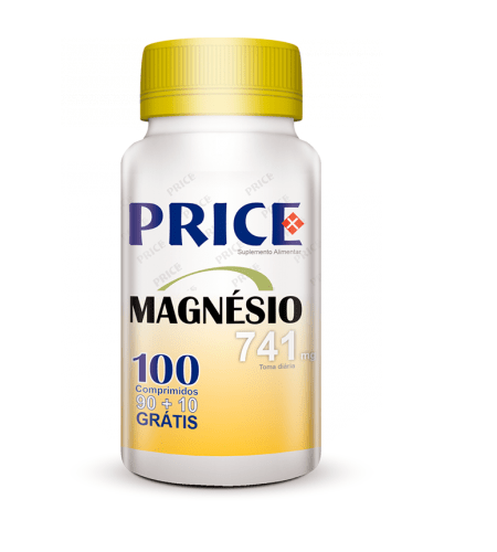 Magnésio 100 Comprimidos – Price - Naturalmente