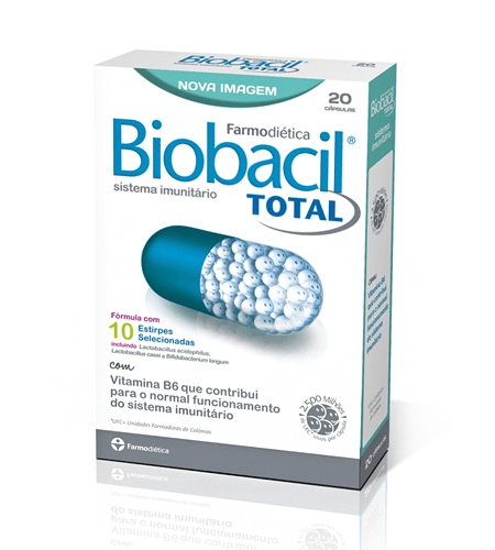 Biobacil Total 20 Cápsulas – Farmodiética - Naturalmente