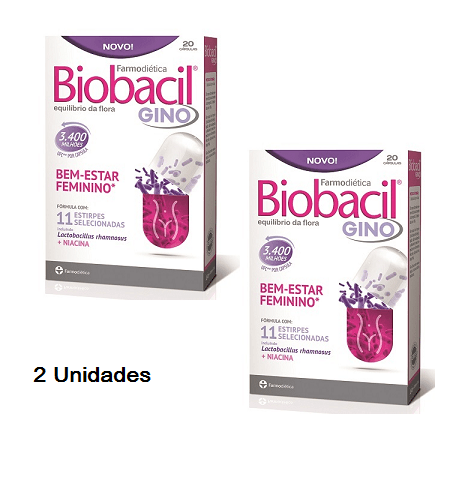 Biobacil Gino 20 Cápsulas Pack 2 Unidades - Naturalmente