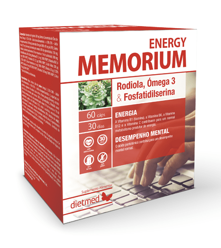 Memorium Energy 60 Cápsulas Dietmed - Naturalmente