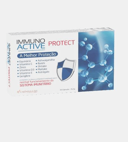 Immuno Activ Protect 30 Cápsulas Calêndula - Naturalmente